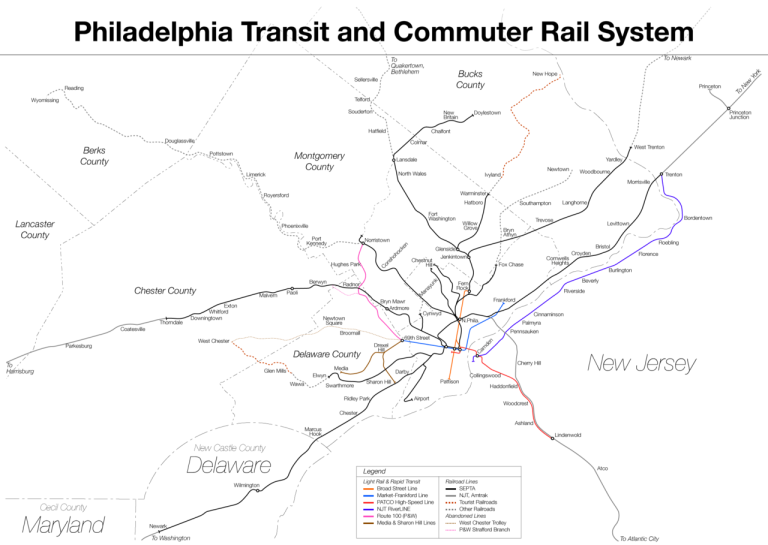 SEPTA(Philadelphia Metro) — Map, Lines, Route, Hours, Tickets