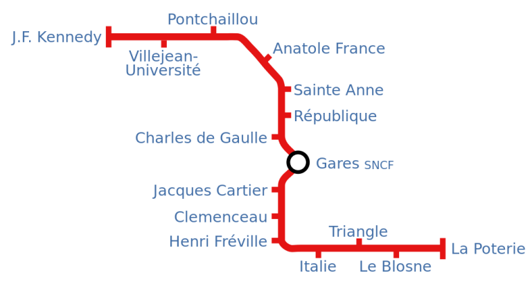 Rennes Metro — Map, Lines, Route, Hours, Tickets