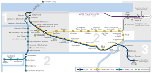 Sky Train Vancouver — Map, Lines, Route, Hours, Tickets