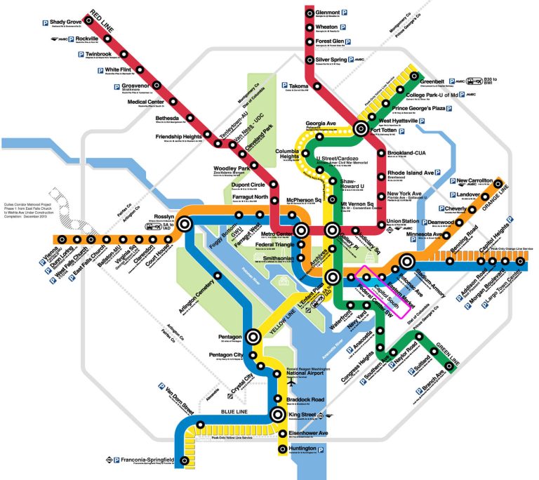 Washington Metro Station near US Capitol | Closest Metro Station
