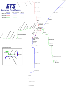 Edmonton Light Rail Transit — Map, Lines, Route, Hours, Tickets