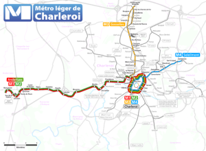 Charleroi Metro — Map, Lines, Route, Hours, Tickets