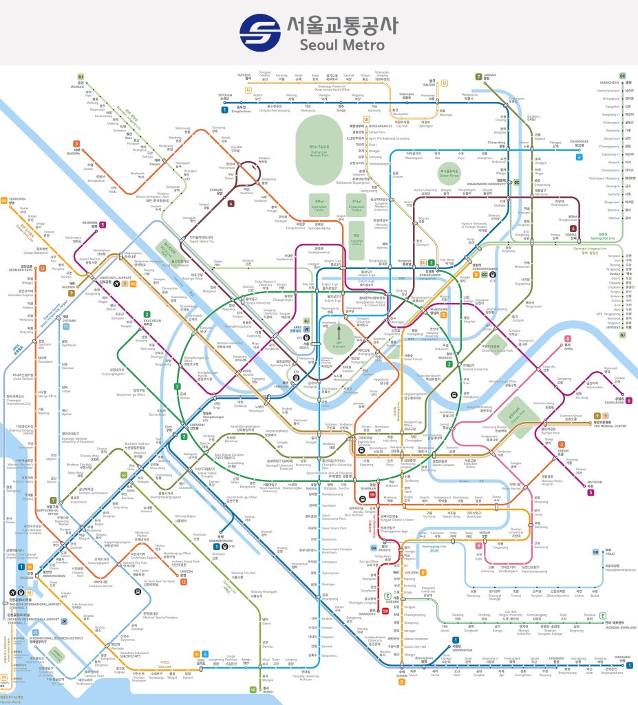 Seoul Metropolitan Subway: Map 2025, Lines, Tickets & Timetable