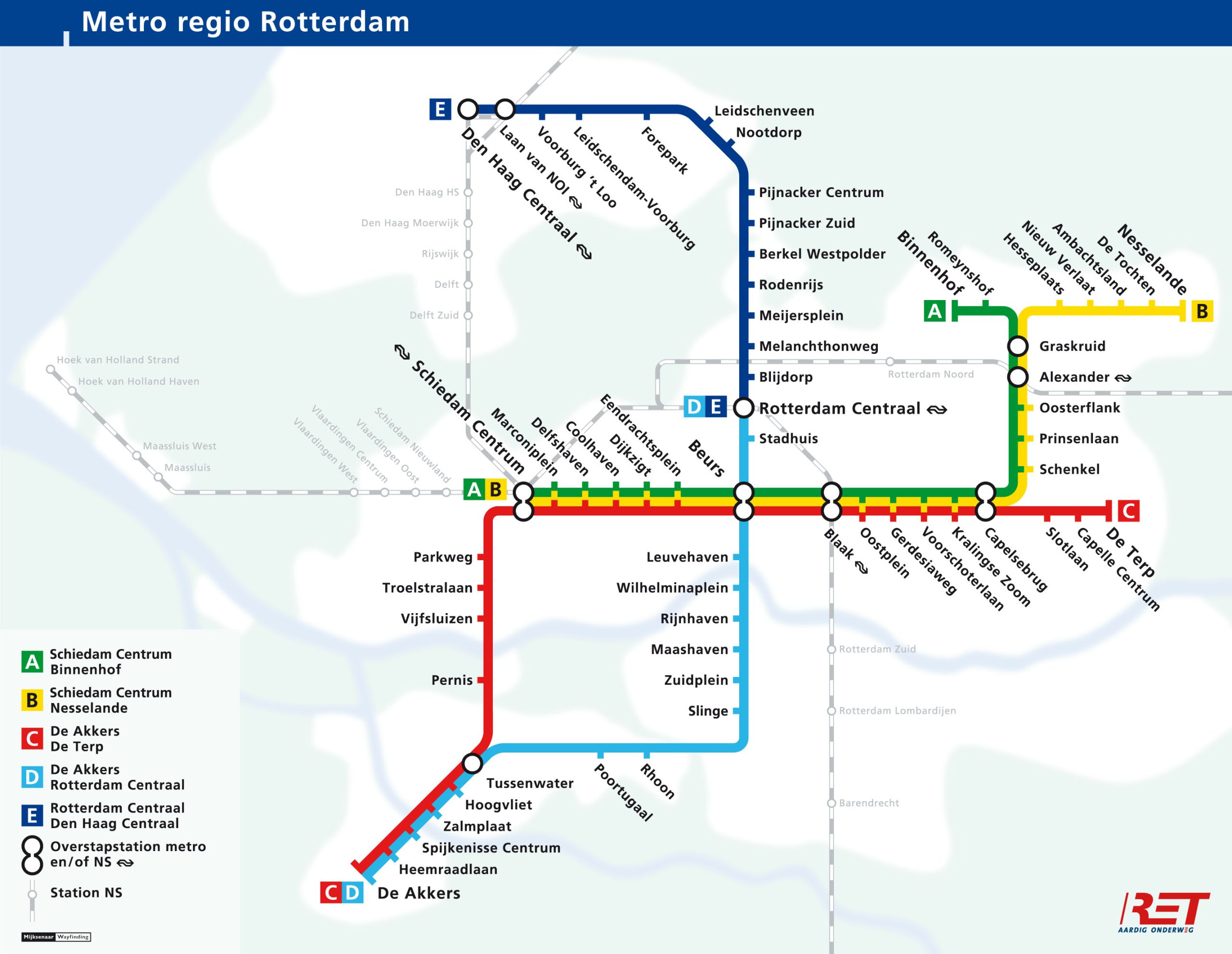 The Hague RandstadRail — Map, Lines, Route, Hours, Tickets