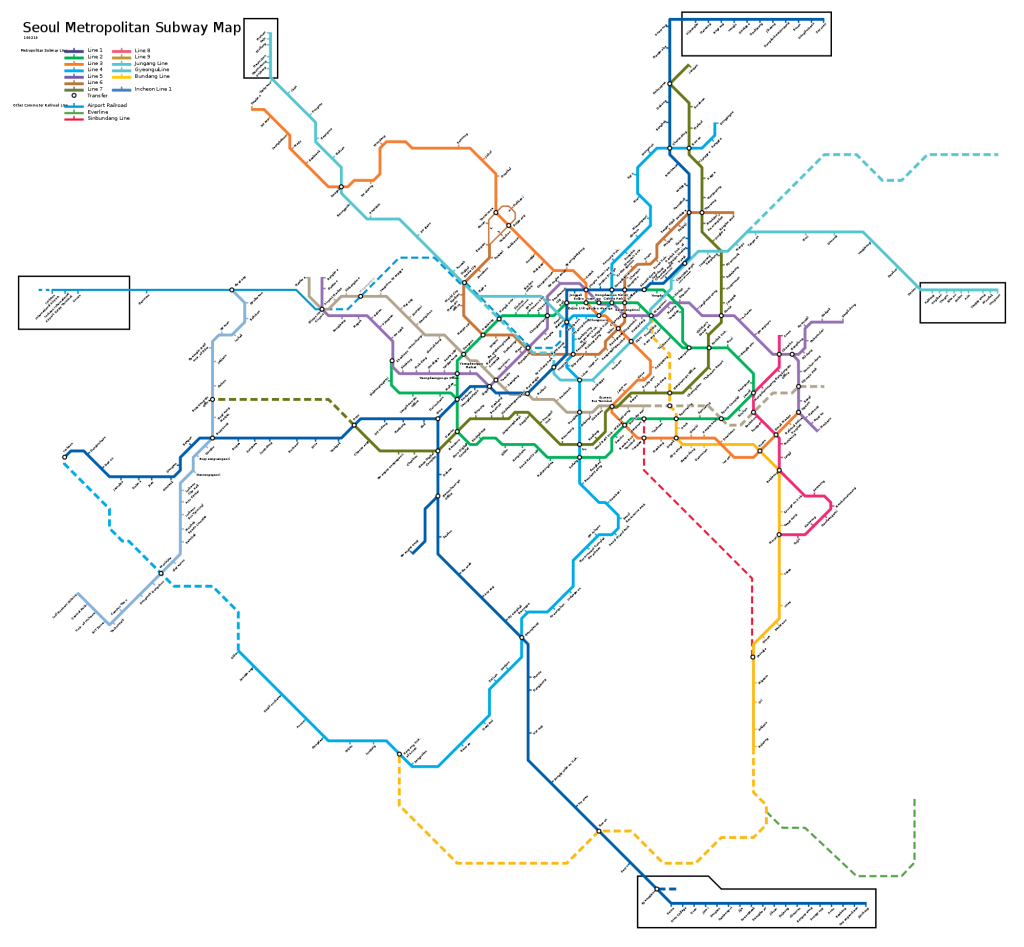 Seoul Metropolitan Subway — Map, Lines, Route, Hours, Tickets