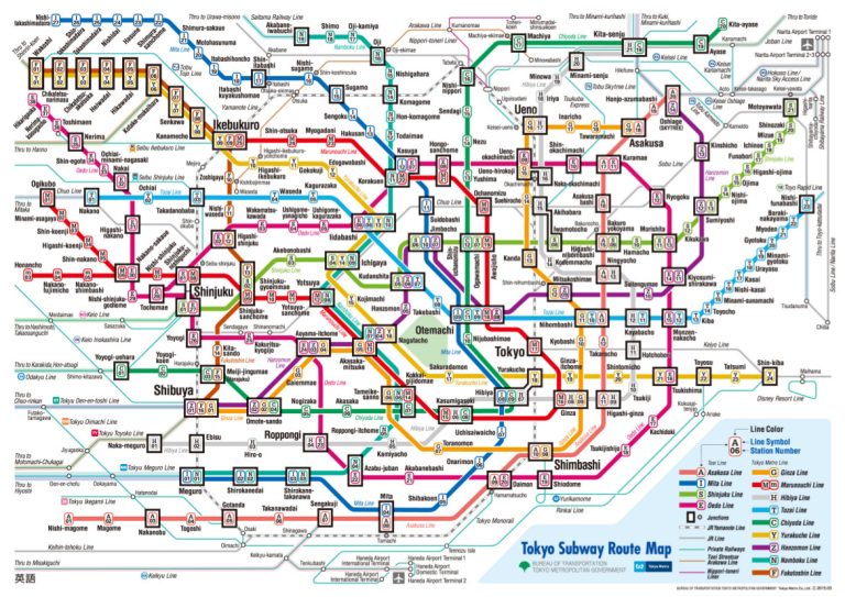 Tokyo Metro — Map, Lines, Route, Hours, Tickets