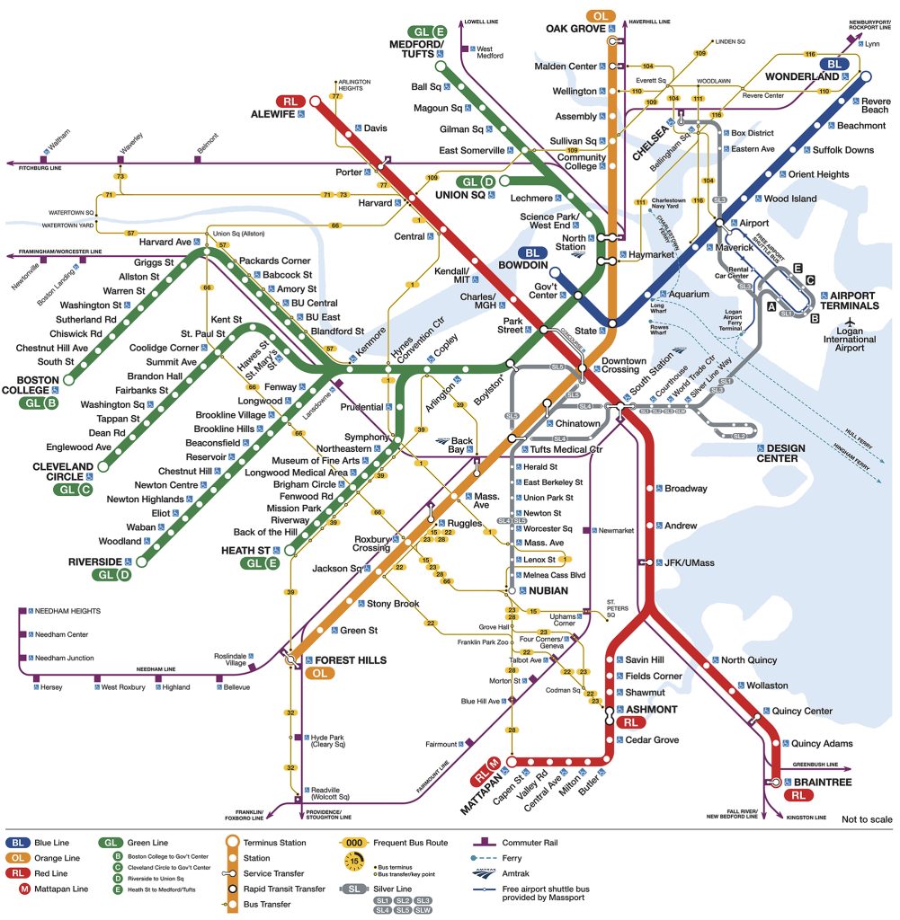 Boston Subway: Map 2025, Lines, Schedule, Tickets & Fares – MBTA Subway ...