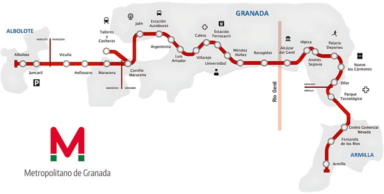 Granada Metro: Map 2026, Timetable, Tickets & Stations Guide
