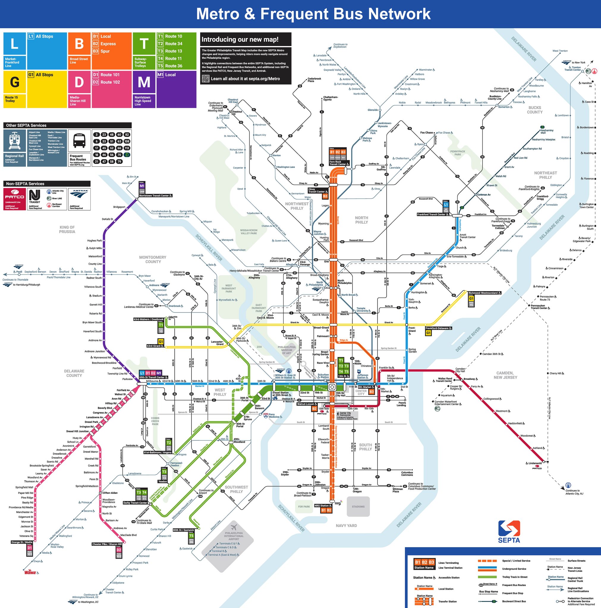 Philadelphia Subway: Map 2025, Stations, Timetable, Fares & Airport ...