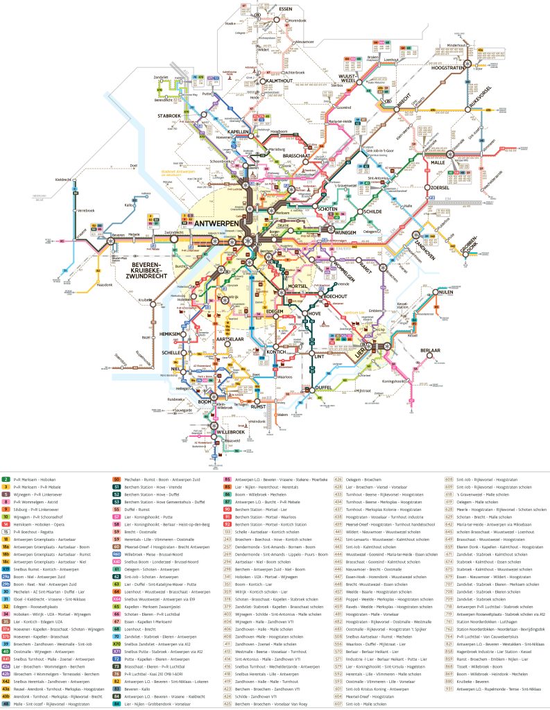 Antwerp Pre-metro — Map, Lines, Route, Hours, Tickets