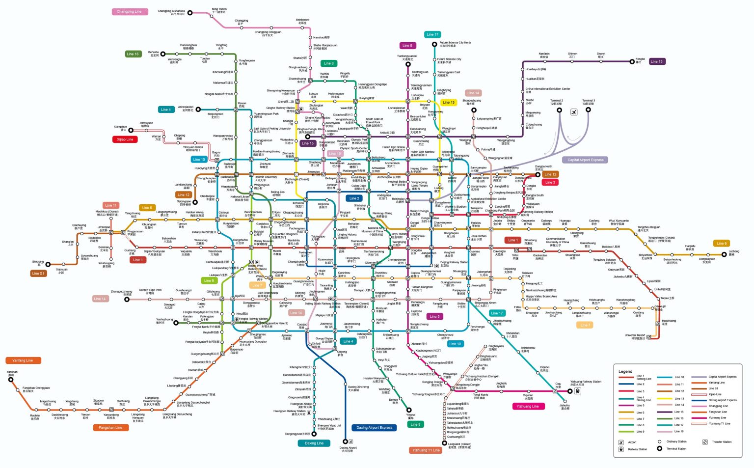 Beijing Subway — Map, Lines, Route, Hours, Tickets