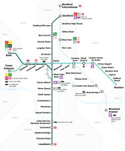 Docklands Light Railway (DLR London) — Map, Lines, Route, Hours, Tickets
