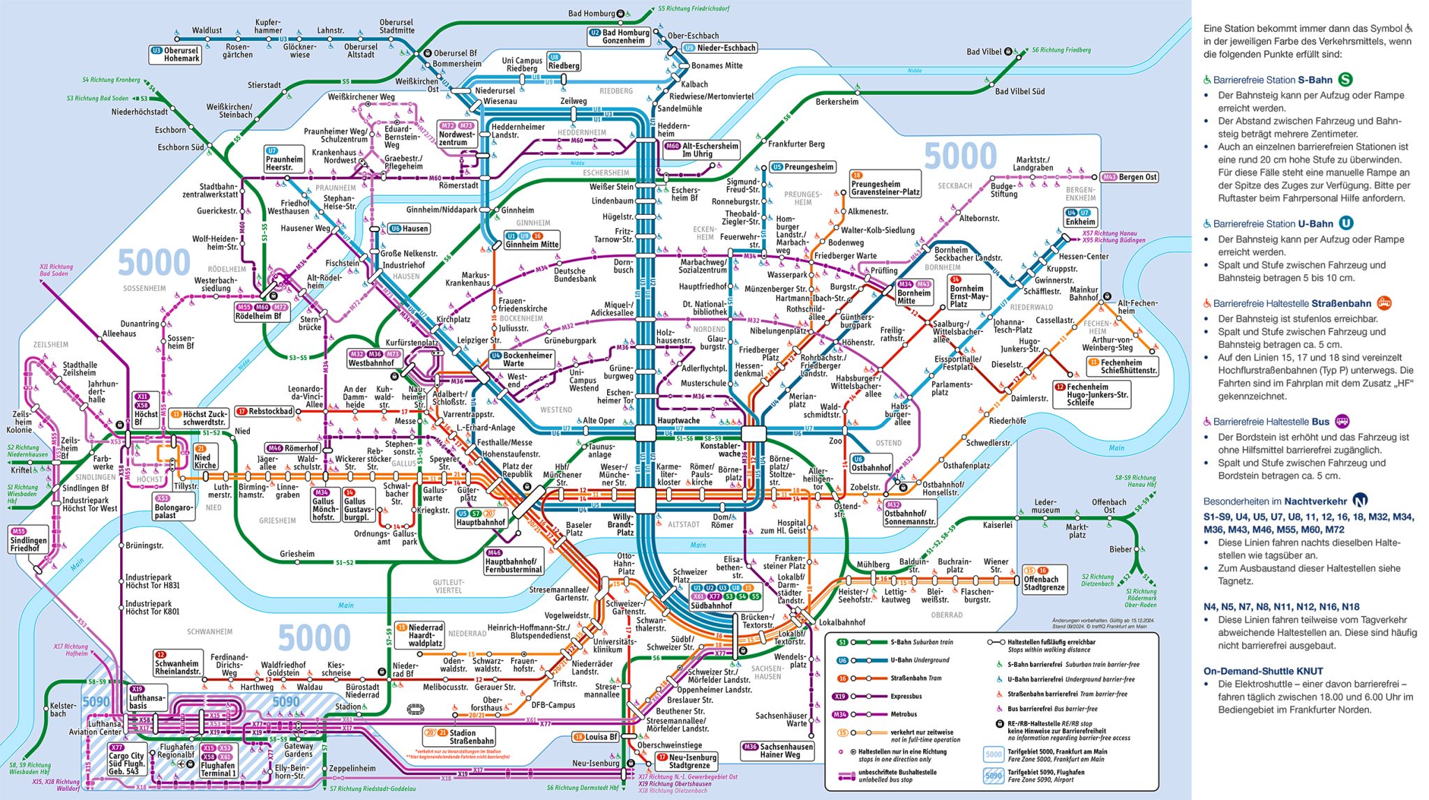 Frankfurt U-Bahn — Map, Lines, Route, Hours, Tickets