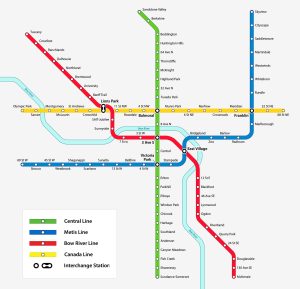 Calgary C-Train — Map, Lines, Route, Hours, Tickets