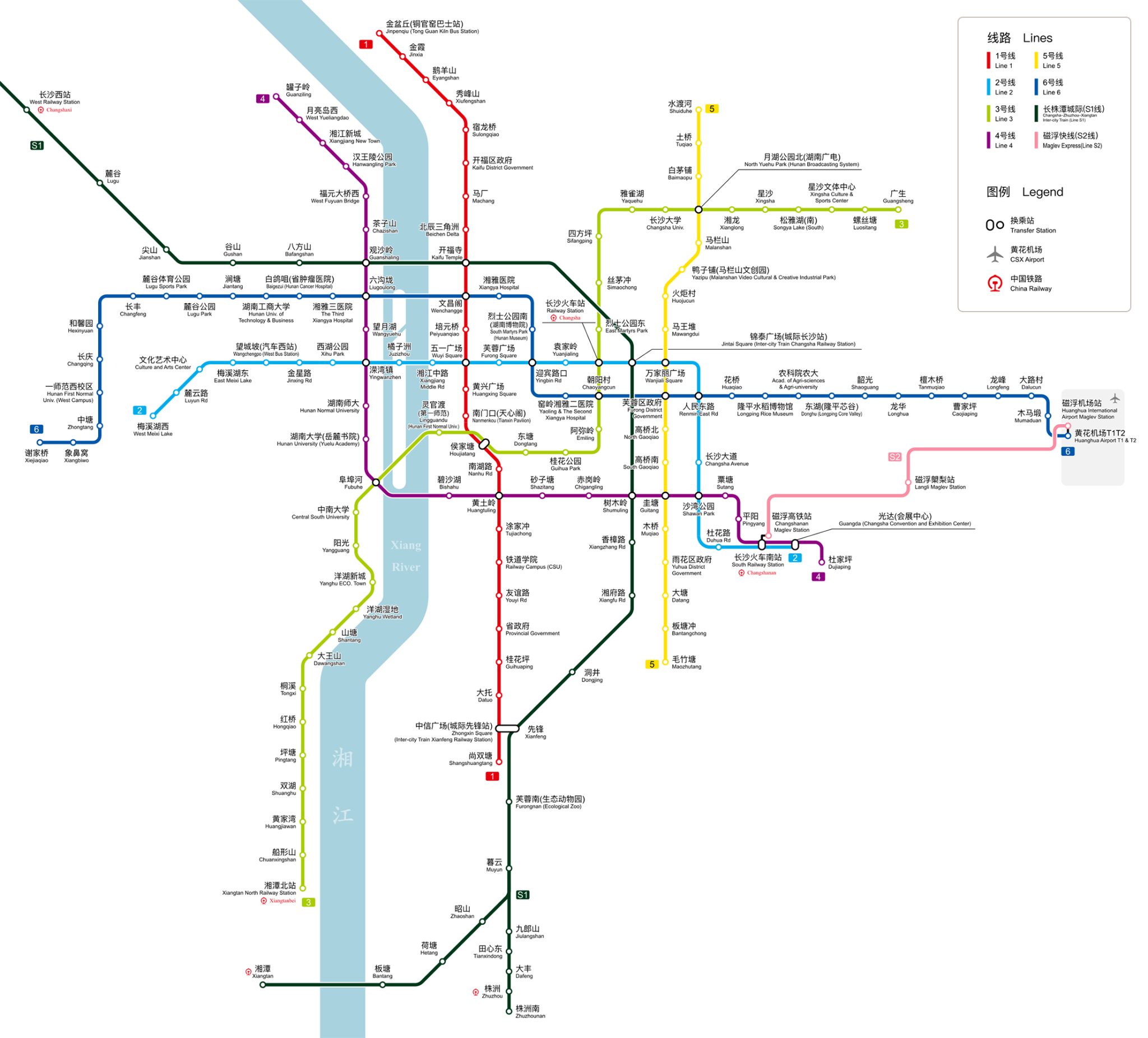 Changsha Metro — Map, Lines, Route, Hours, Tickets