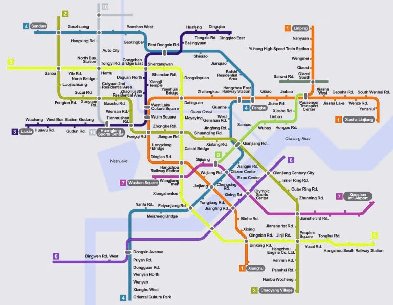 Hangzhou Metro — Map, Lines, Route, Hours, Tickets
