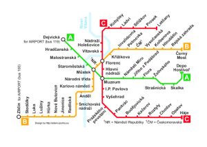 Prague Metro Map, Tickets, Timetable and Stations