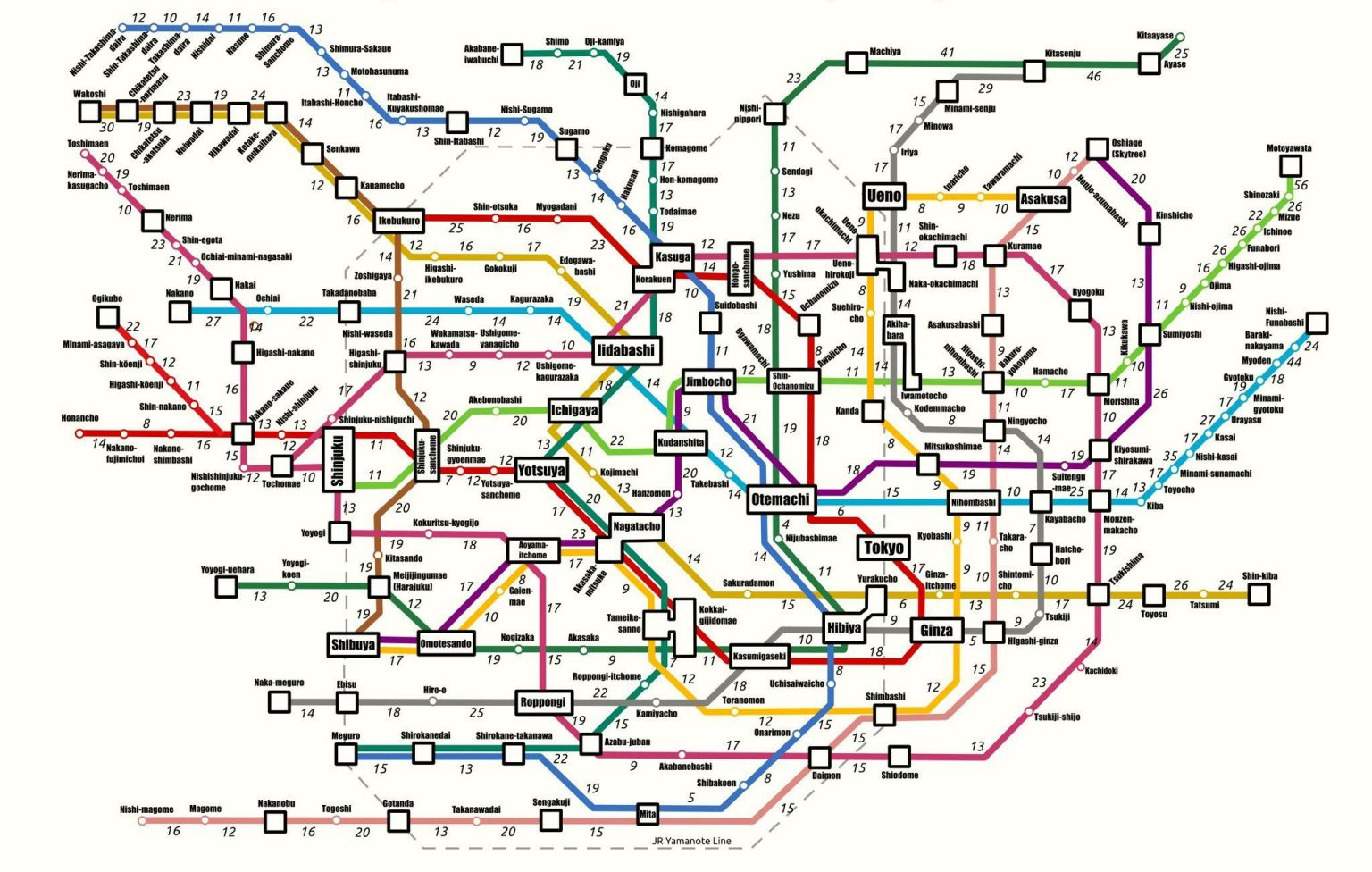 Toei Subway — Map, Lines, Route, Hours, Tickets