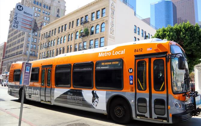 Los Angeles Metro Bus Map, Routes, Fares and Schedule