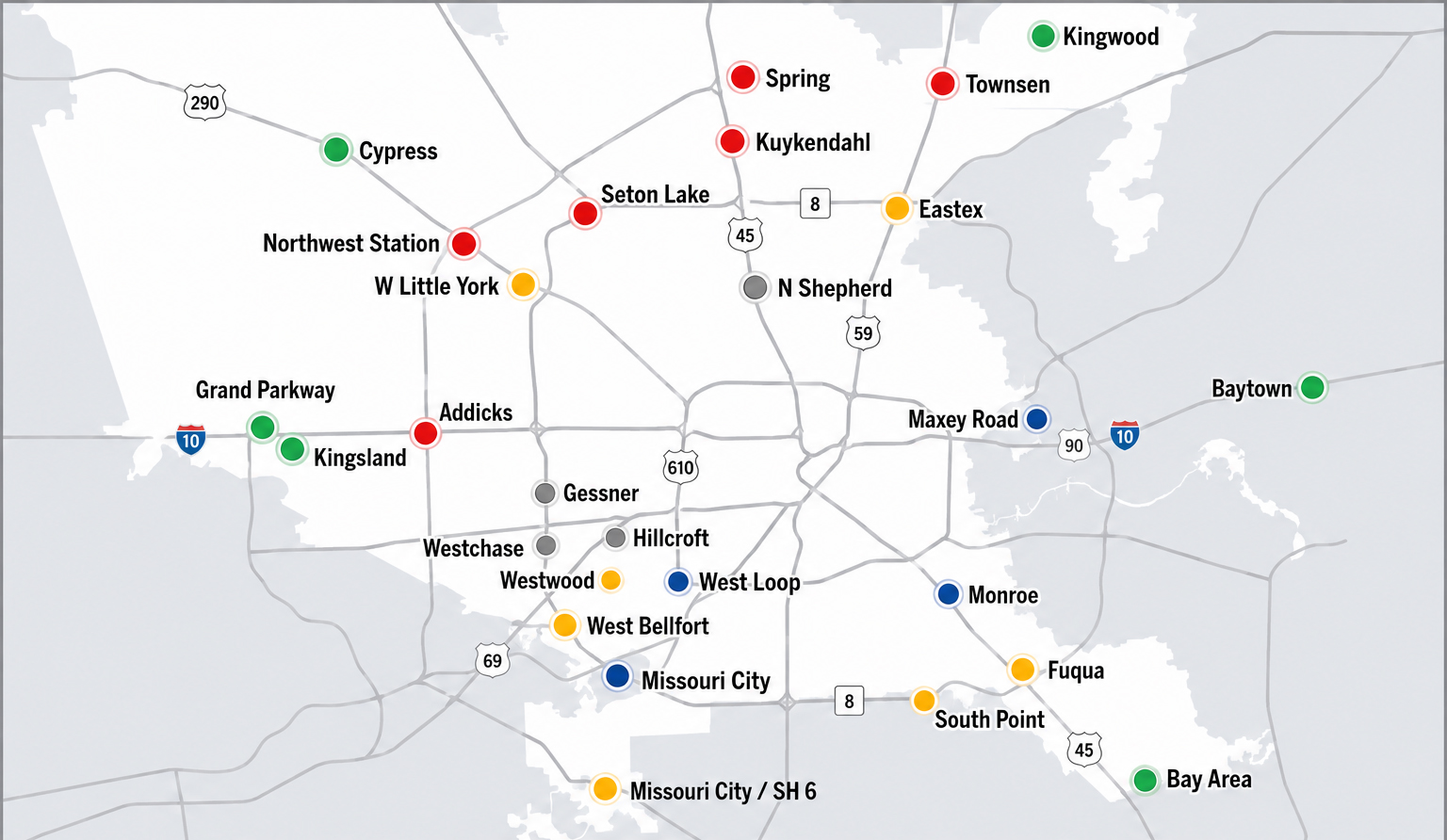 METRO Park & Ride Houston Map, Routes, Fares and Parking